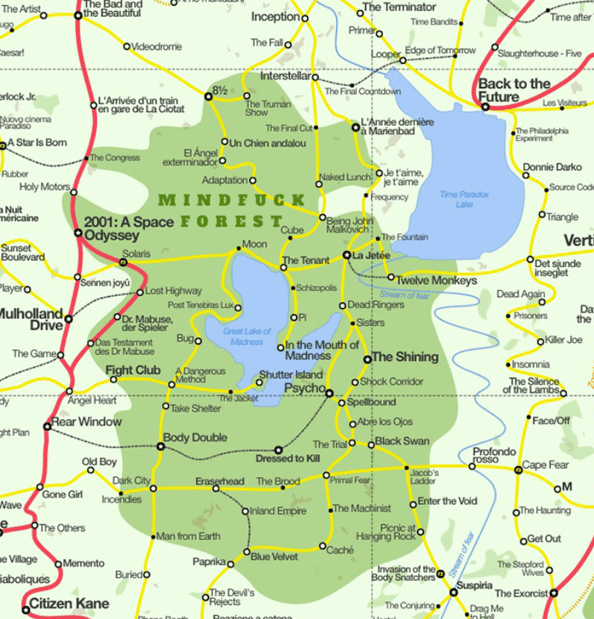 Movieland, une carte pour le pays du cinéma – Master Géographies Numériques