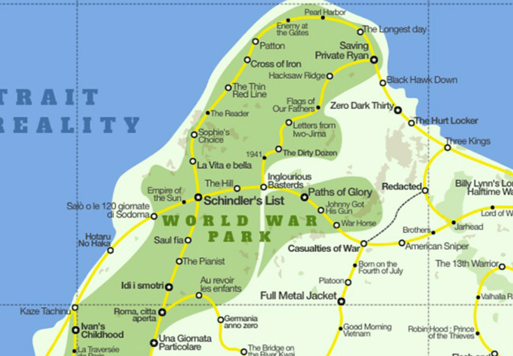 Movieland, une carte pour le pays du cinéma – Master Géographies Numériques